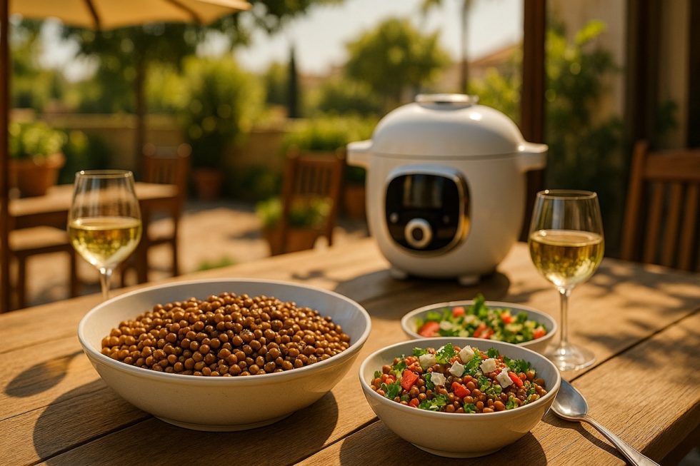 Cuisson lentilles Cookeo : temps, astuces & recettes terrasse